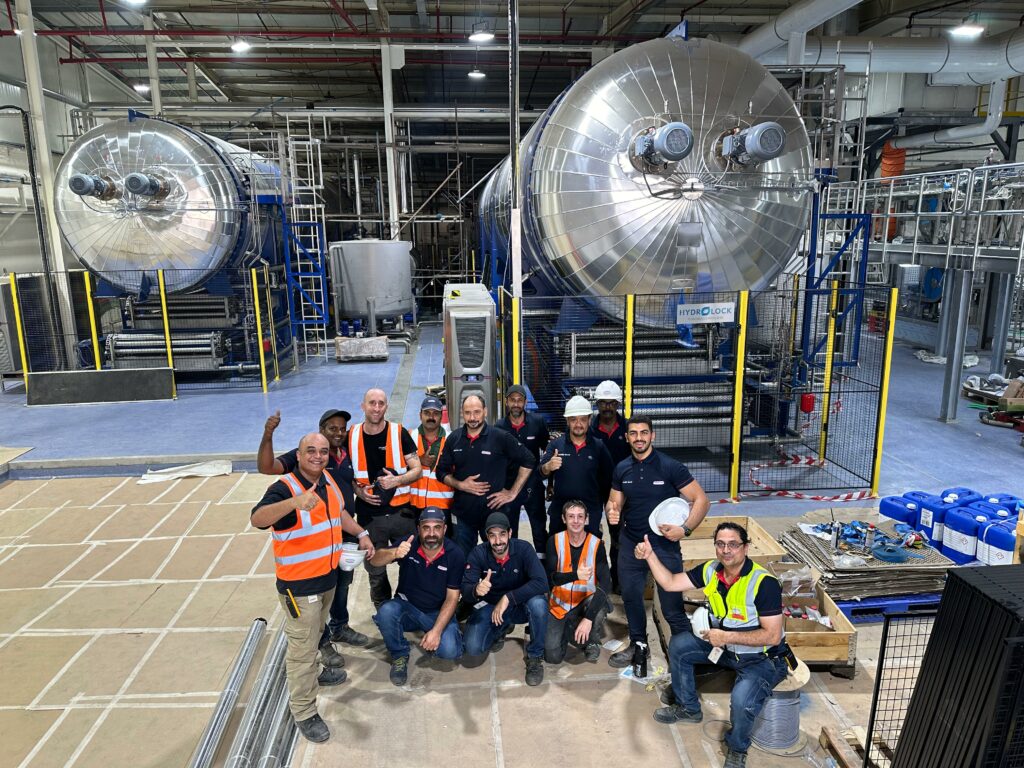 In Dubai, Americana Had Decided To Choose Hydrolock To Replace 20 Batch ...